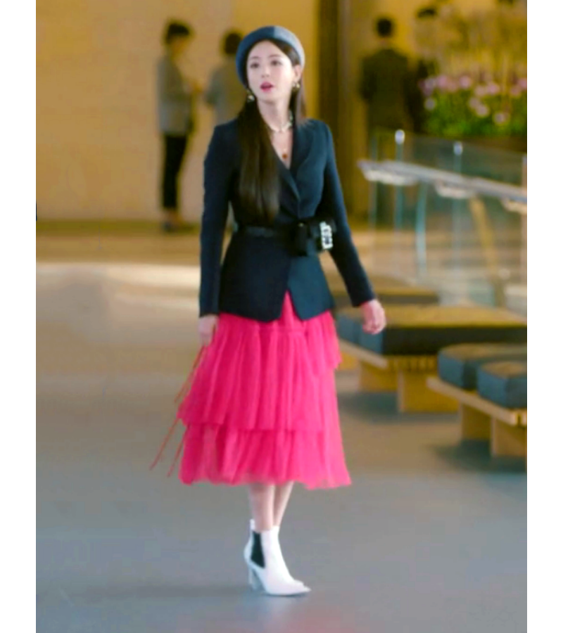 Beauty Inside Kang Sa ra (Lee Da Hee) Inspired Top and Skirt Set 001 Free Shipping Worldwide ...