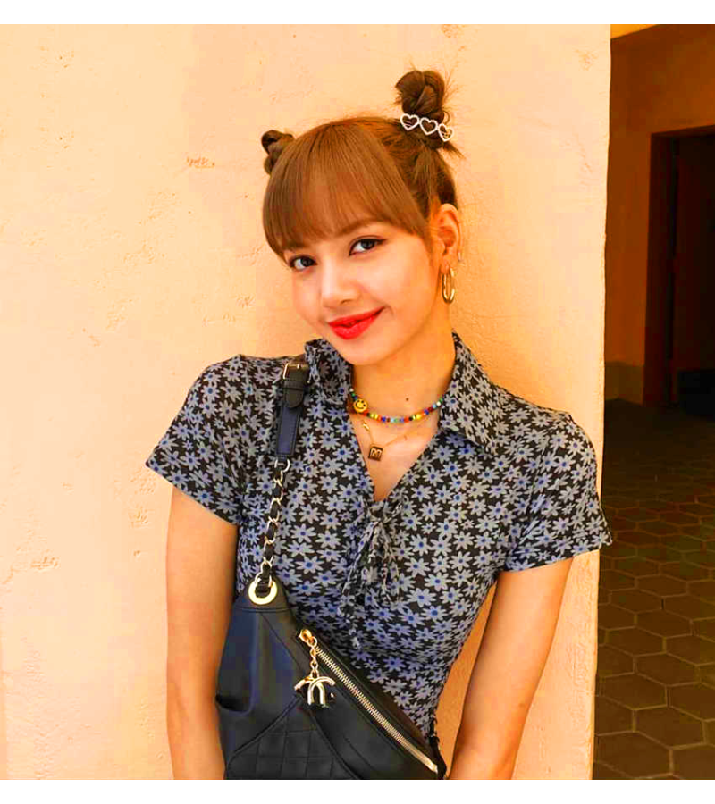 Blackpink Lisa Inspired Name Necklace 001 Free Shipping Worldwide Free ...