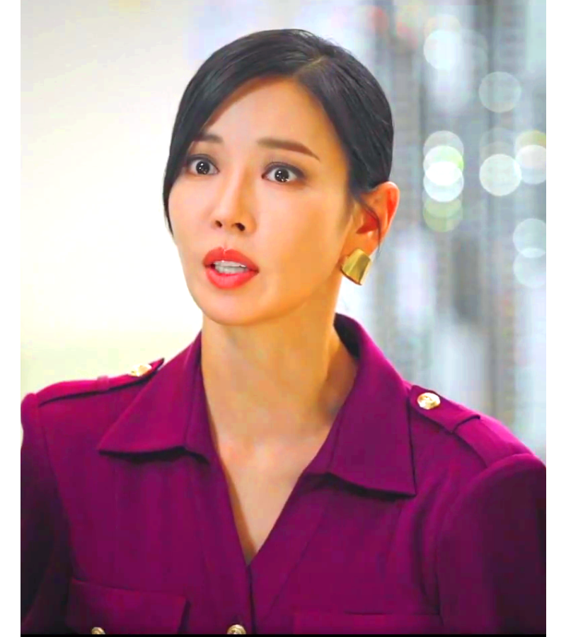 Penthouse 2 Cheon Seo jin (Kim So yeon) Inspired Earrings 013 Free ...